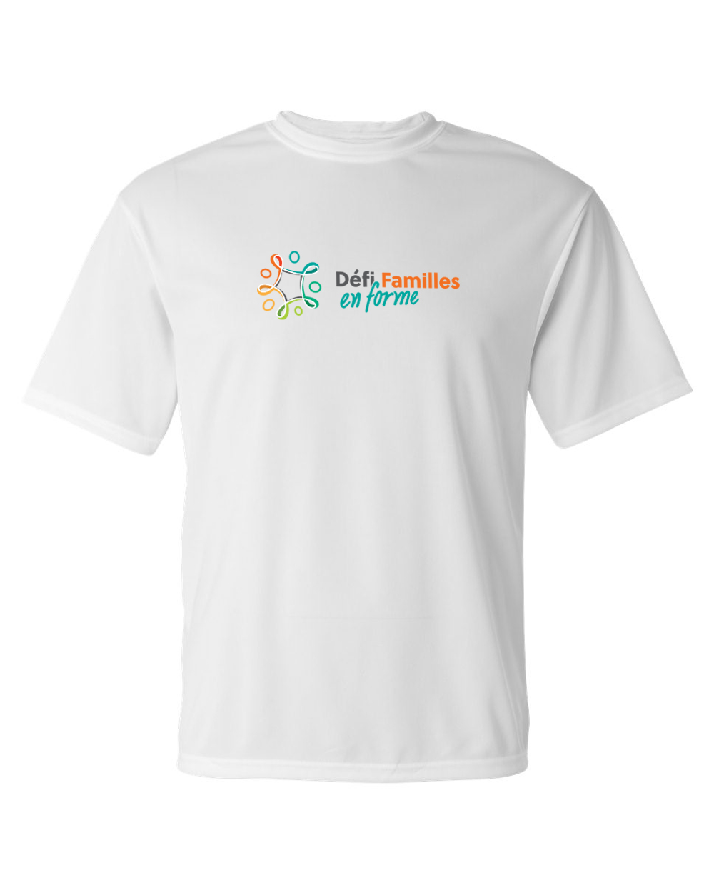 T-shirt Performance C2Sport BLANC - Défi Familles en Forme