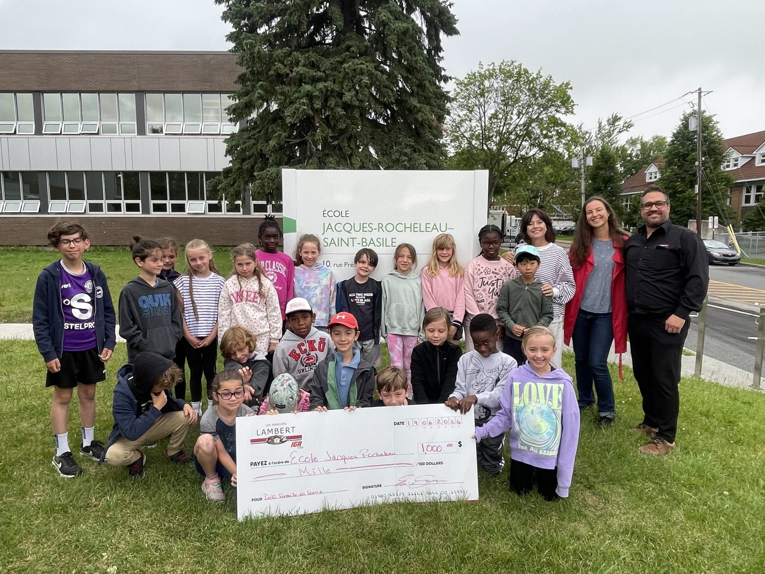 DFF St-Basile 2026: école gagnante du crédit alimentaire de 1000 ...